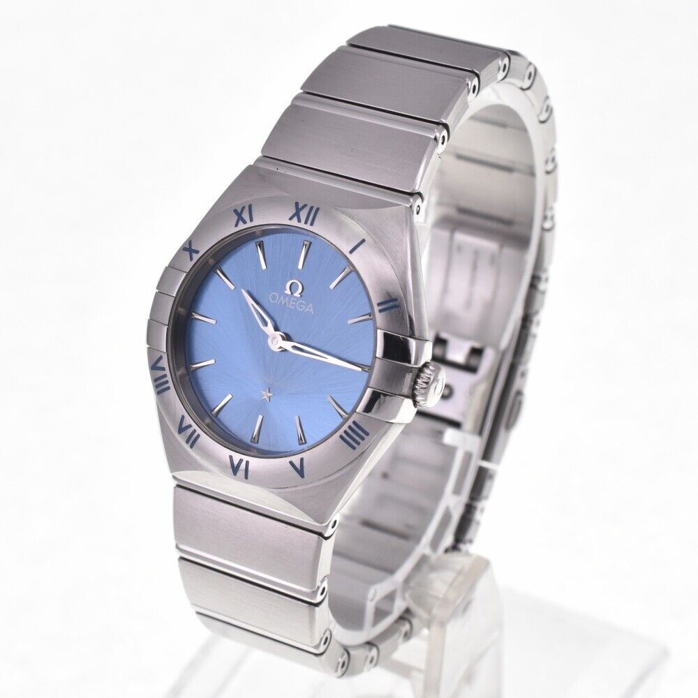 OMEGA Constellation Manhattan Blush 131.10.28.60.03.001 Quartz Ladies R ...