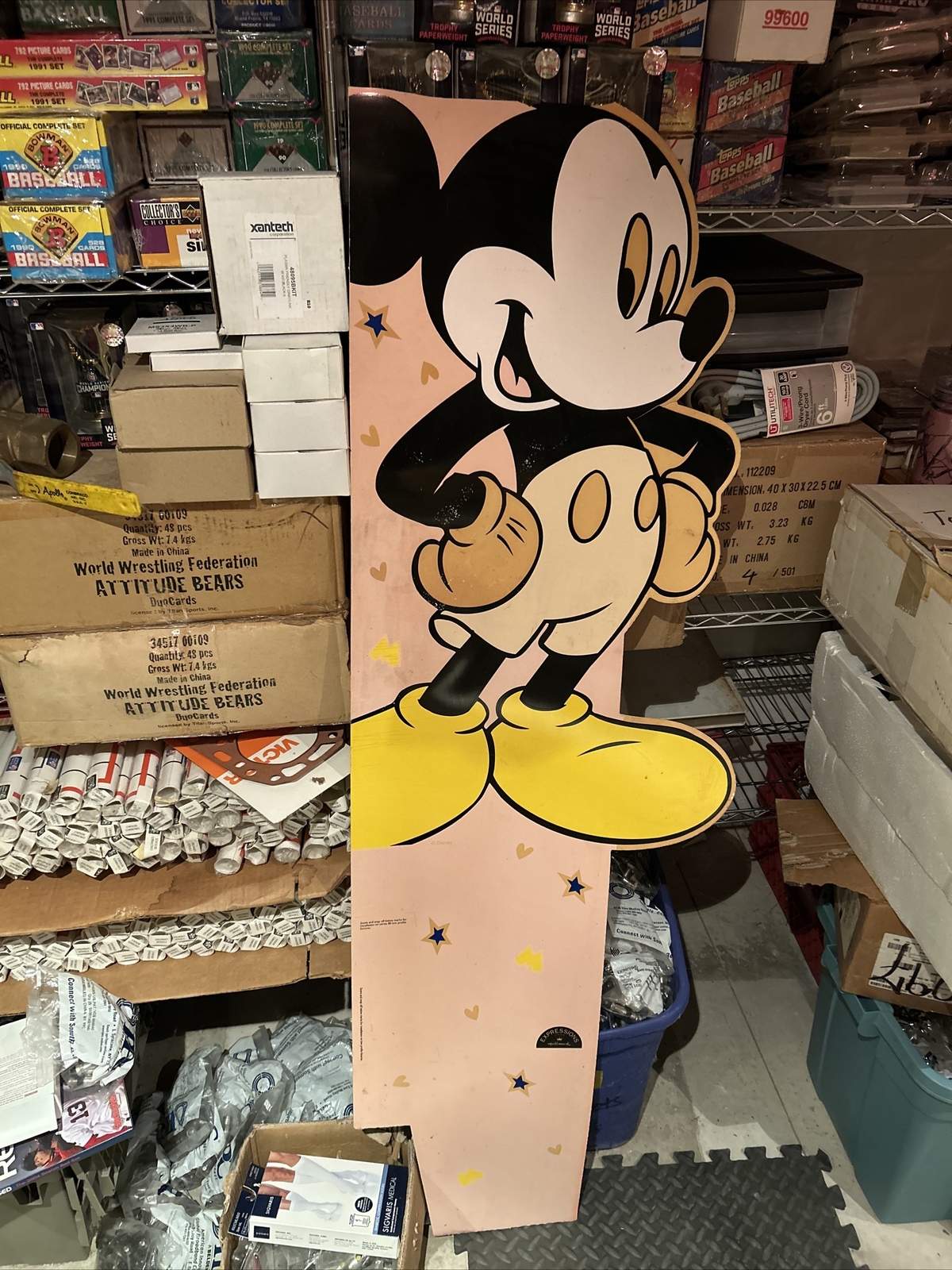 Mickey and Minnie Hallmark Stand Up Display - Gem