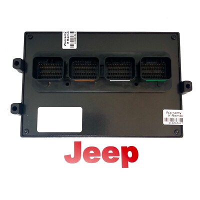 2010 Jeep Wrangler 3.8L ECU PCM ECM Engine Computer 05150498 Plug ...