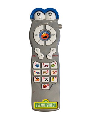 Fisher Price Sesame Street Silly Sounds Giggle Remote 2006 Cookie ...