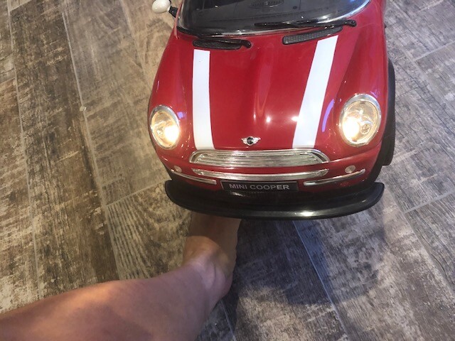 1:6 Scale Mini Cooper RC Electric Car Fast Lane 9.6v R/c Mini Cooper ...