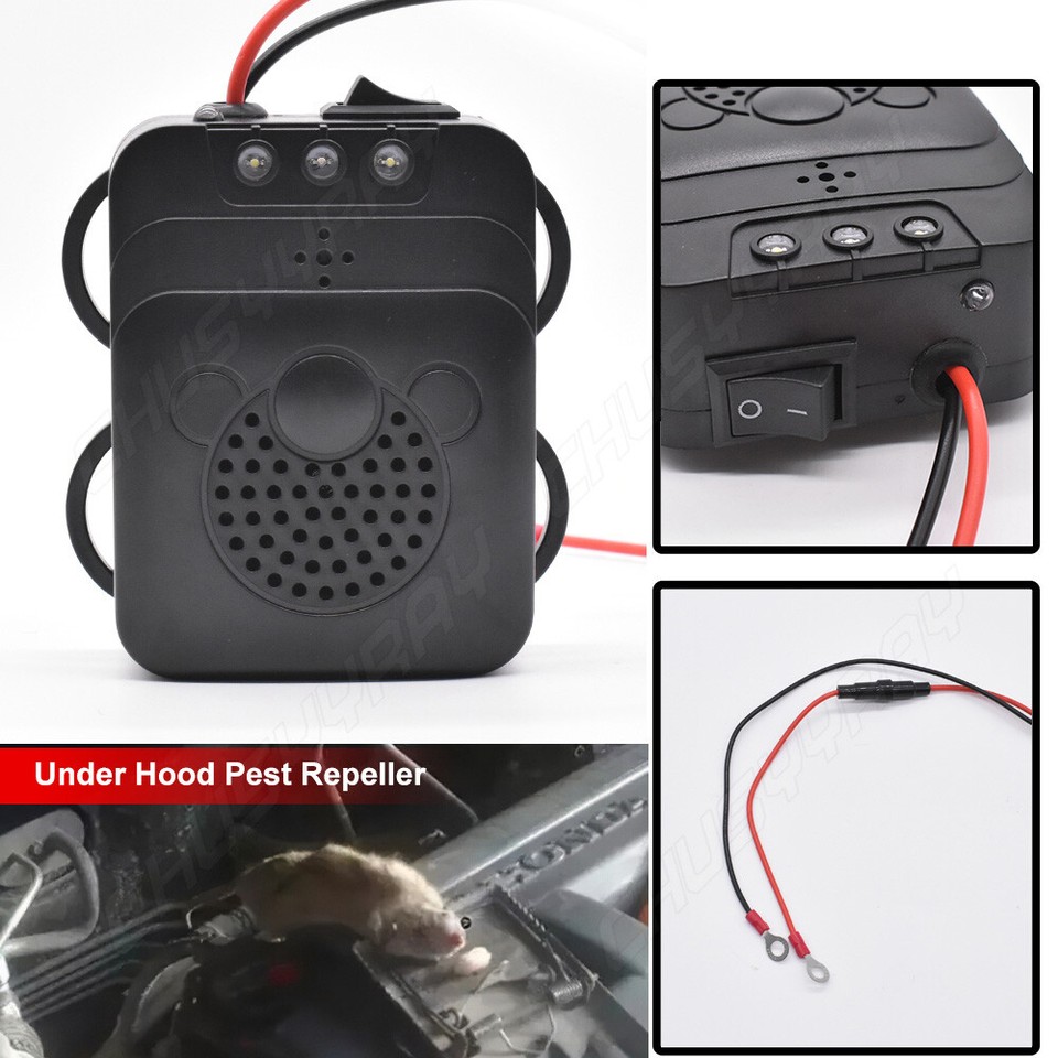 Rodent Animal Pest Control Car Engine Compartment Ultrasonic Mice ...