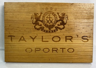 Taylor Fladgate & Yeatman Taylor's Oporto Timber Sign In VGC 3251 ...