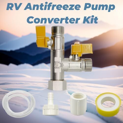 RV 3-Way by-Pass Winterizing Waterizing Water Systerm Antifreeze Pump ...