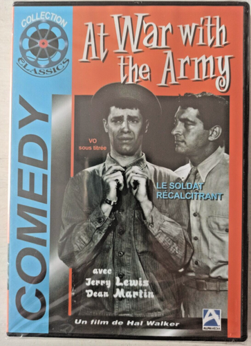 DVD At war with the army- le soldat récalcitrant- Jerry Lewis Dean ...