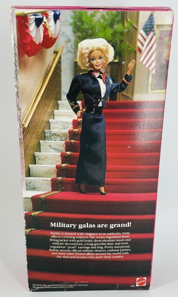 NEW Army Barbie American Beauties Collection Limited Edition 1989 ...