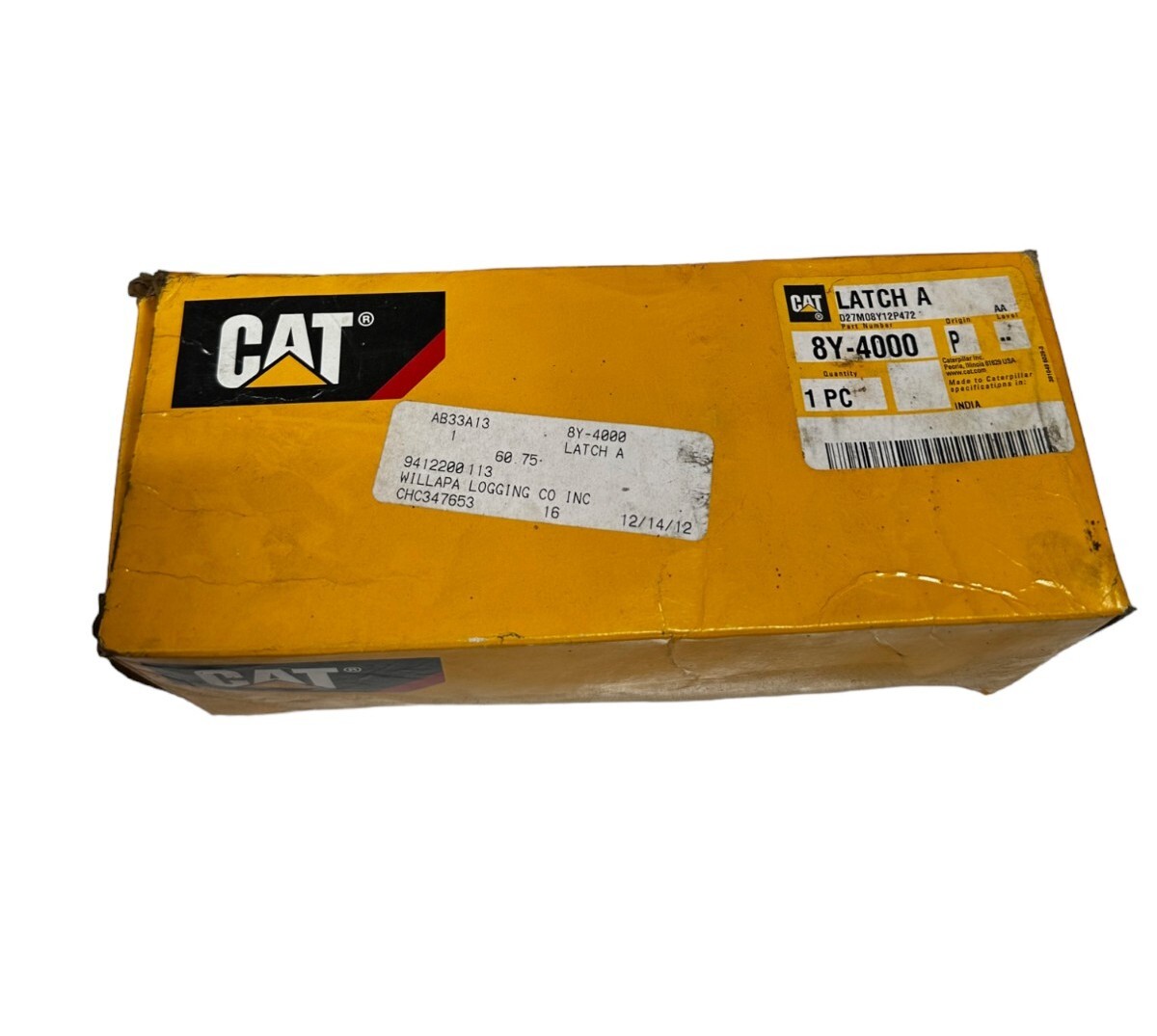 Caterpillar 8y-4000 Latch CAT 8Y4000 for sale online | eBay