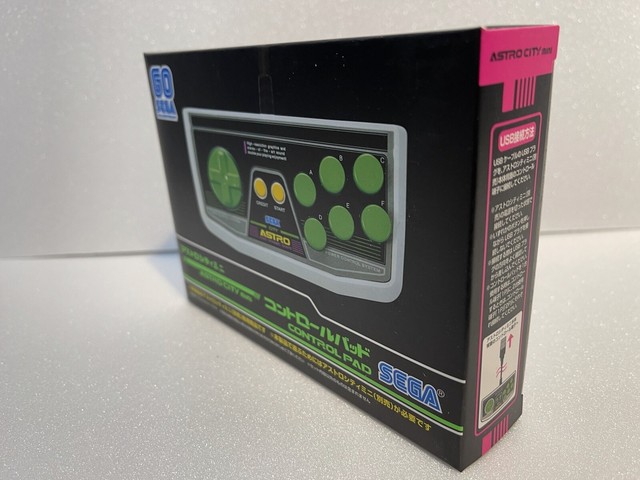 SEGA Astro City Mini Control Pad Controller Retro Game Acs-1002 USB ...