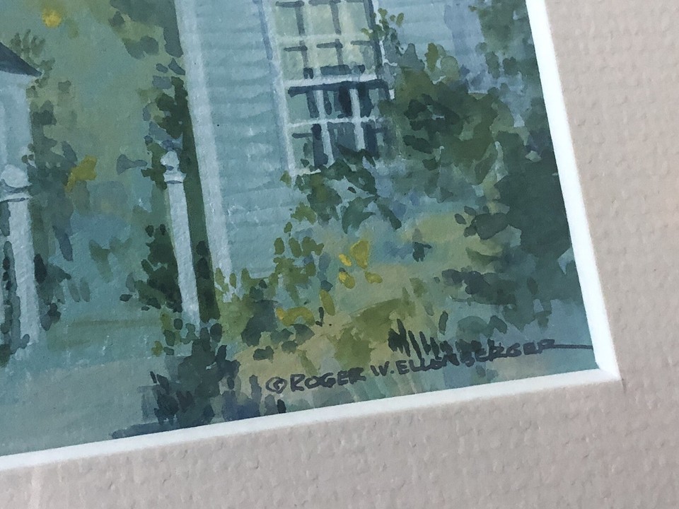 Original Painting by Listed Maine Artist ROGER W. ELLENBERGER ...