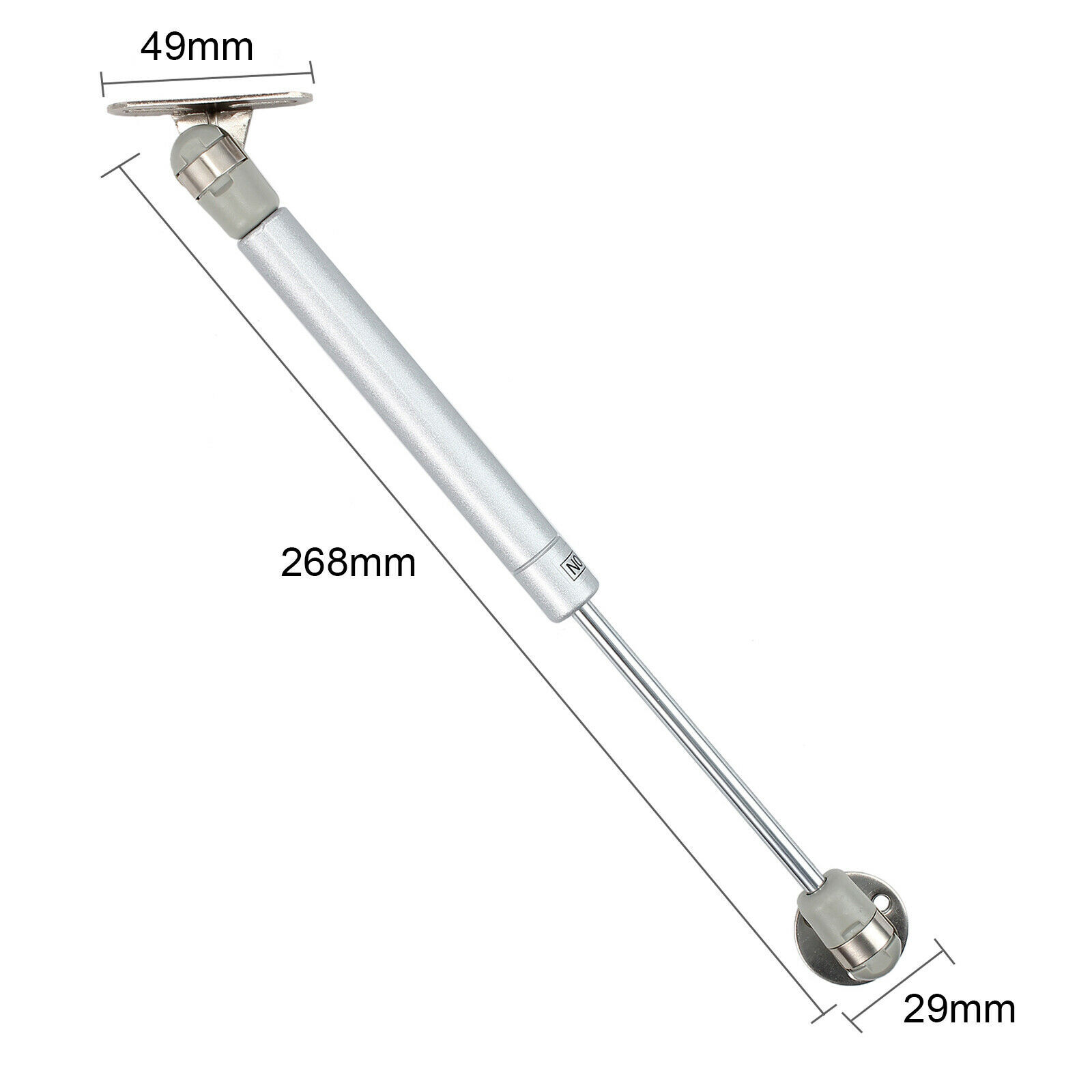 2PCS Furniture Cabinet Door Lift Up Pneumatic support Hydraulic Gas ...