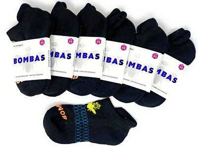 (6 Pairs) BNWT Bombas Ankle Socks Extra Small (Fits Kid Sizes 1-6) | eBay