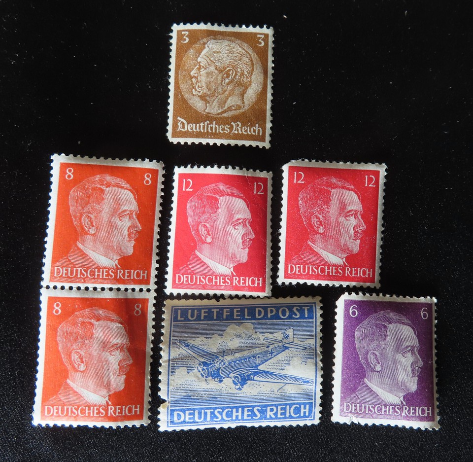 Rare German Empire Deutsches Reich 3 Stamp ,plus 6 other stamps | eBay
