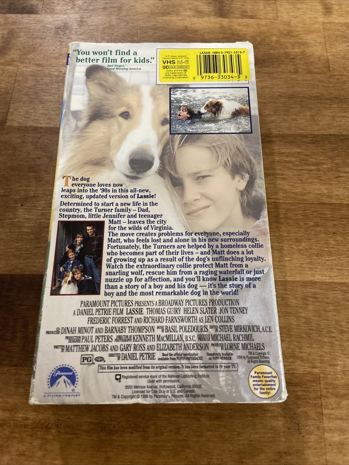 Lassie (VHS, 1994) 97363303435| eBay