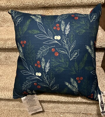 Sewing Down South Christmas Pillow Holly Craig Conover READ 19" Square ...