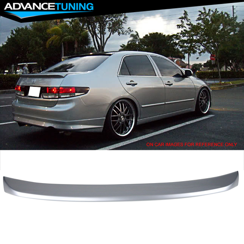 Fit 03-05 Honda Accord Sedan Trunk Spoiler Painted #NH623M Satin Silver ...