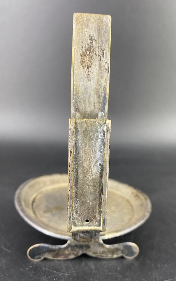 Antique Apollo Silver Co Silverplated Tobacco Cigarette & Match Holder ...