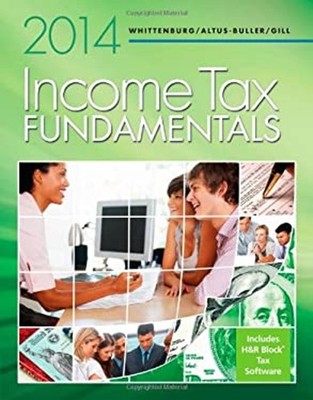 Income Tax Fundamentals 2014 with H&R Block at Home CD-ROM Paperb ...