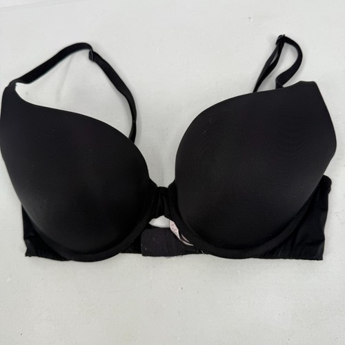 Victoria’s Secret Women’s 32D Black T-Shirt Push-Up Bra Full Coverage ...