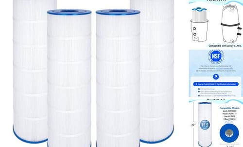 CV460 Pool Filter Cartridges Replacement for Jandy CV460, CL460 ...