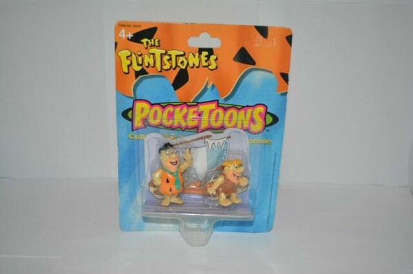 Cartoon Network Pocketoons The Flintstones Collectable Figurines and ...