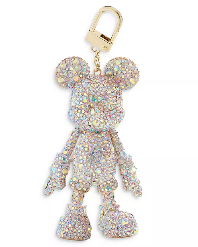 Disney X Baublebar Mickey Mouse Crystal Iridescent Bag Charm/Keychain ...