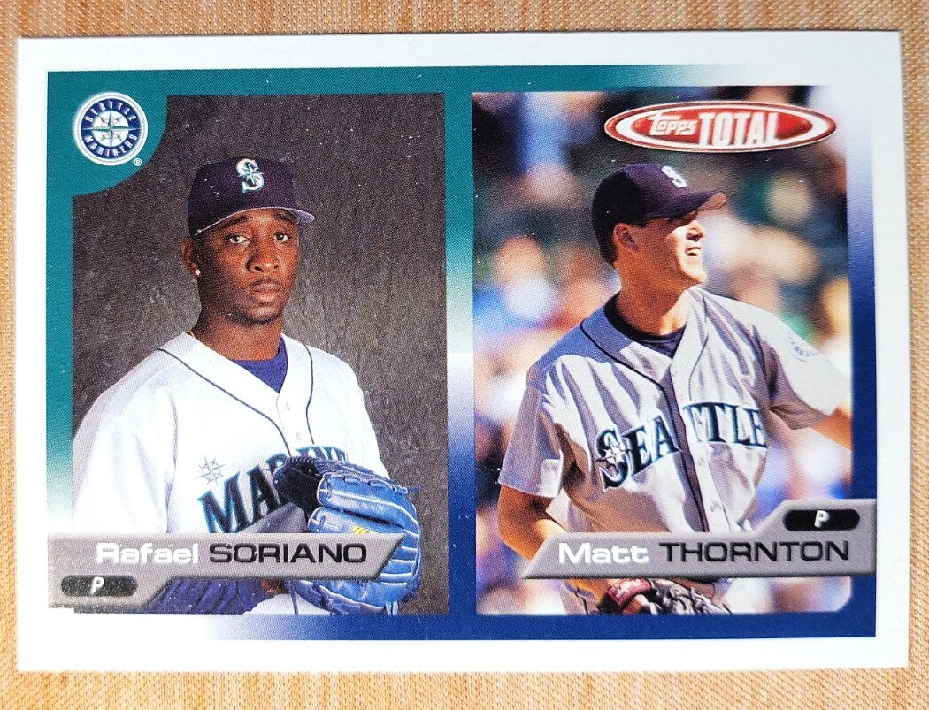 2005 Topps Total Seattle Mariners #629 SEA21 Rafael Soriano Matt ...