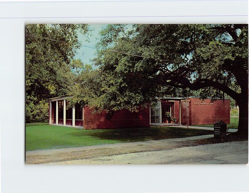Postcard Miller Memorial Library Hammond Louisiana USA | eBay