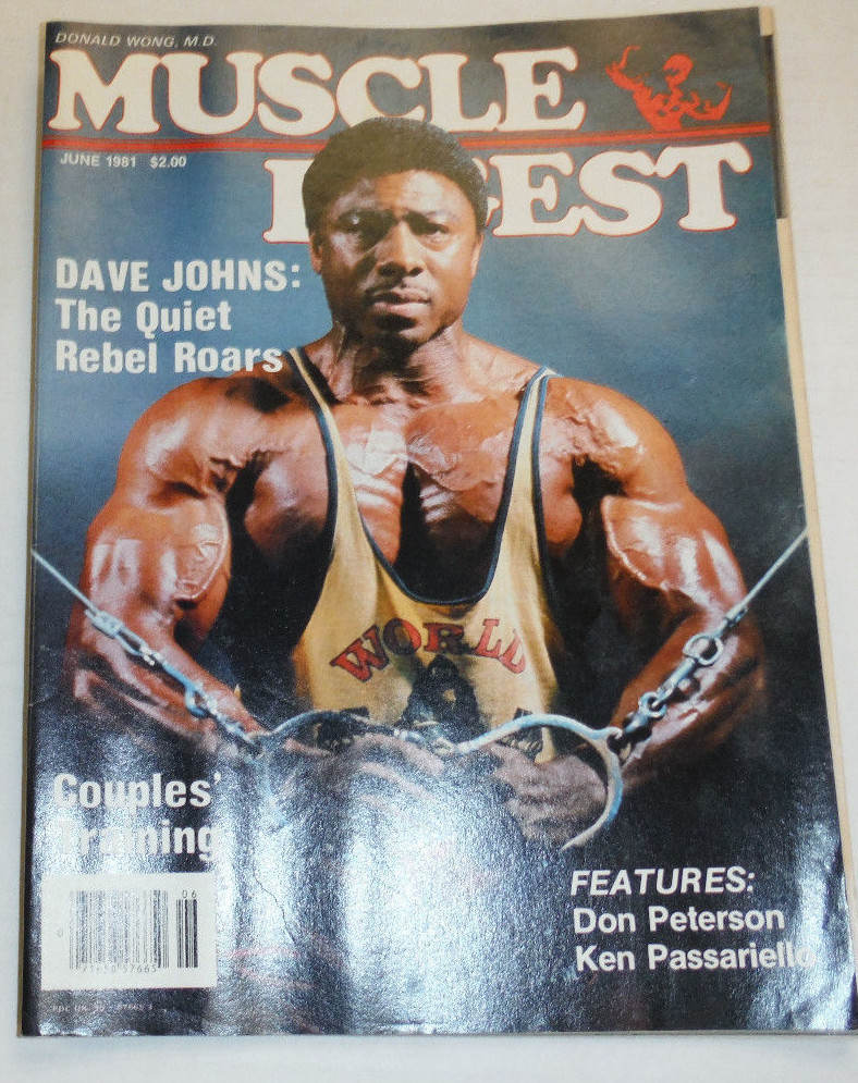 Muscle Digest Magazine Dave Johns & Don Peterson June 1981 111814R | eBay