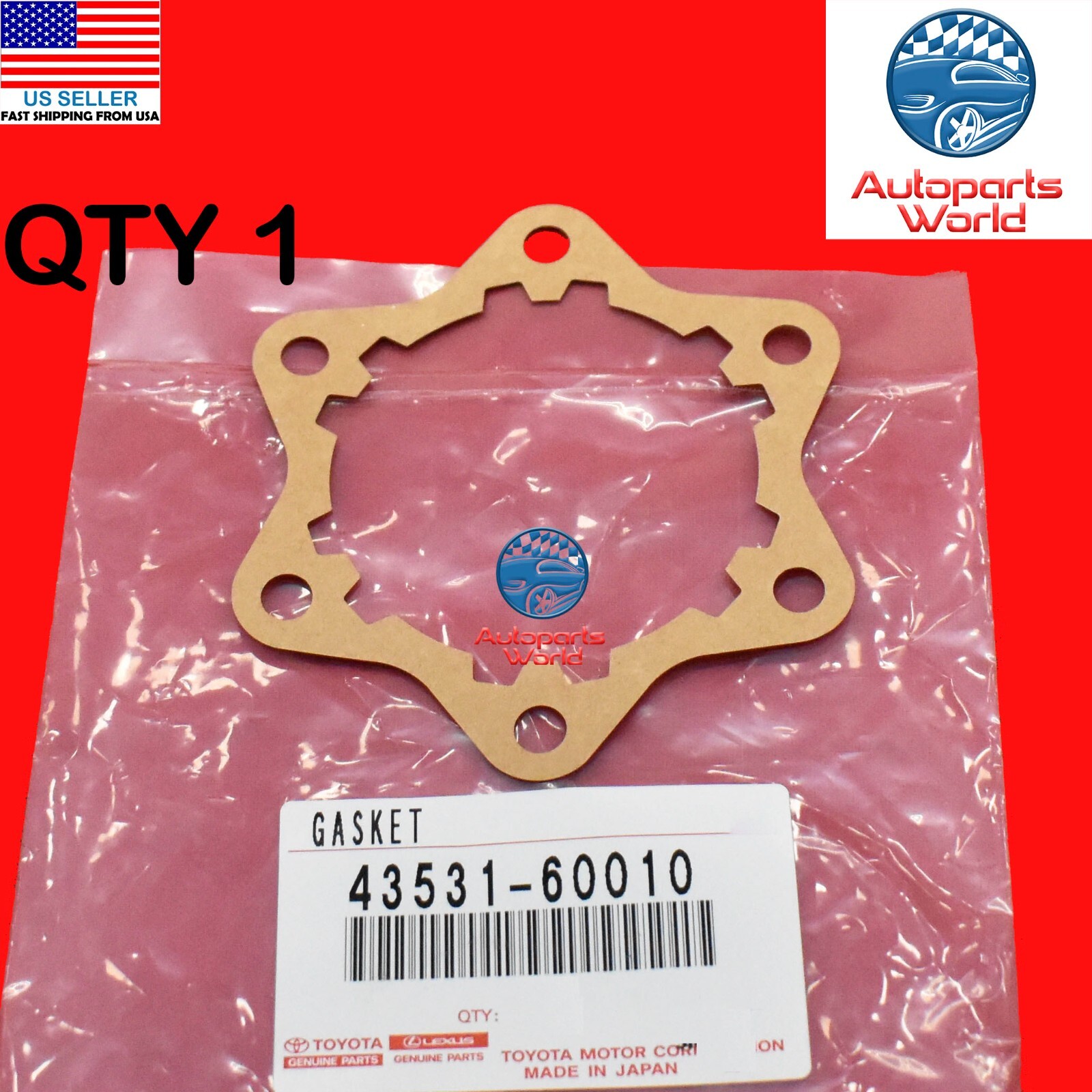 GENUINE TOYOTA 4RUNNER TACOMA PICKUP WHEEL BEARING DUST CAP GASKET ...