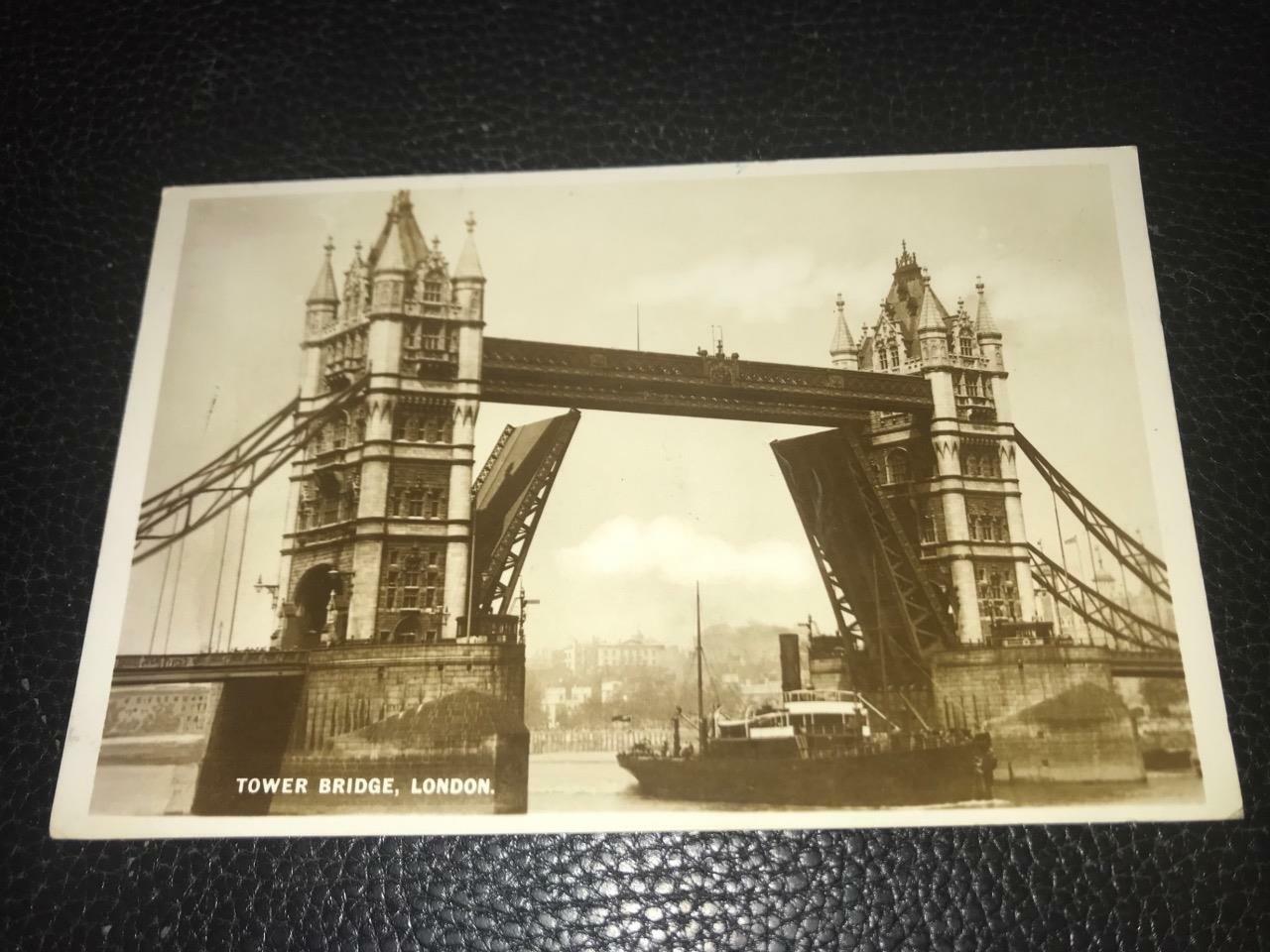 Postcard - Tower Bridge, London, UK (1937). #36780 | eBay
