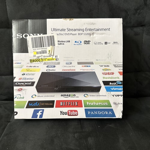 SONY BDP-S3200 Blu-ray DVD Player Ultimate Streaming Entertainment ...