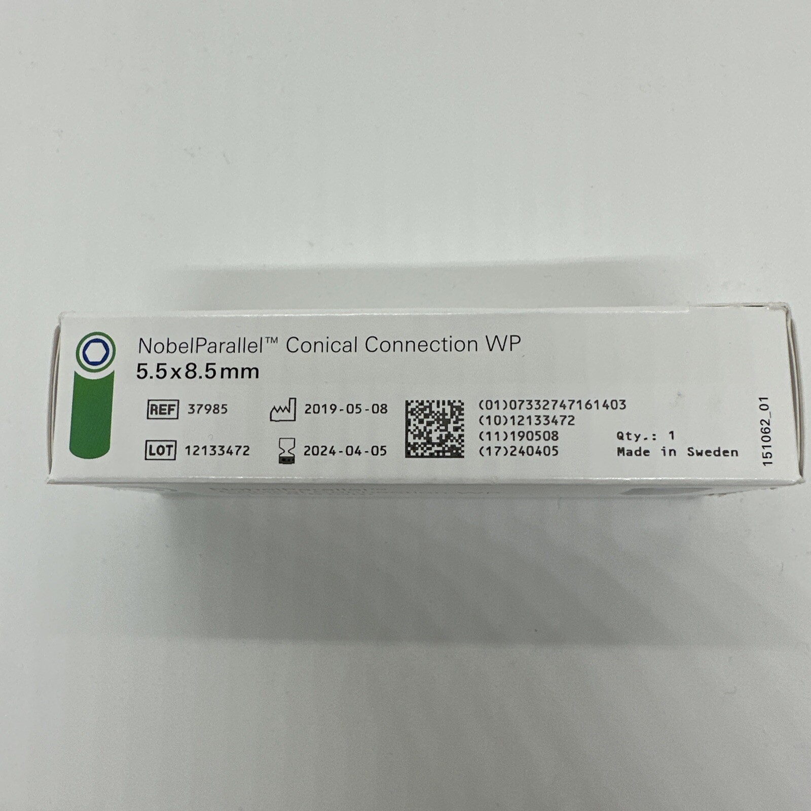 Nobel Biocare - NobelParallel Conical Connection WP - 5.5X8.5 mm-Exp ...