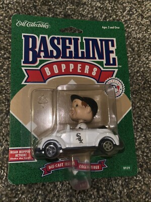 NEW ERTL BASELINE BOPPERS CHICAGO WHITE SOX TEAM CAR BOBBLEHEAD | eBay
