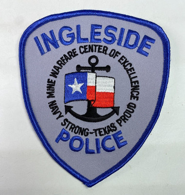 Ingleside Police Texas TX Navy Mine Warfare Center of Excellence Patch ...