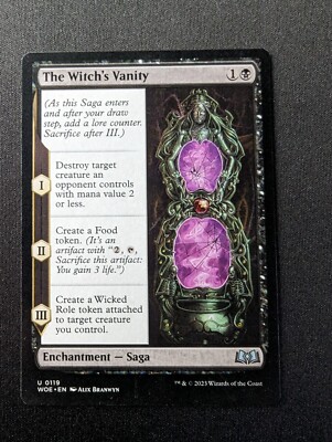 THE WITCH'S VANITY #119 MTG Wilds of Eldraine | eBay