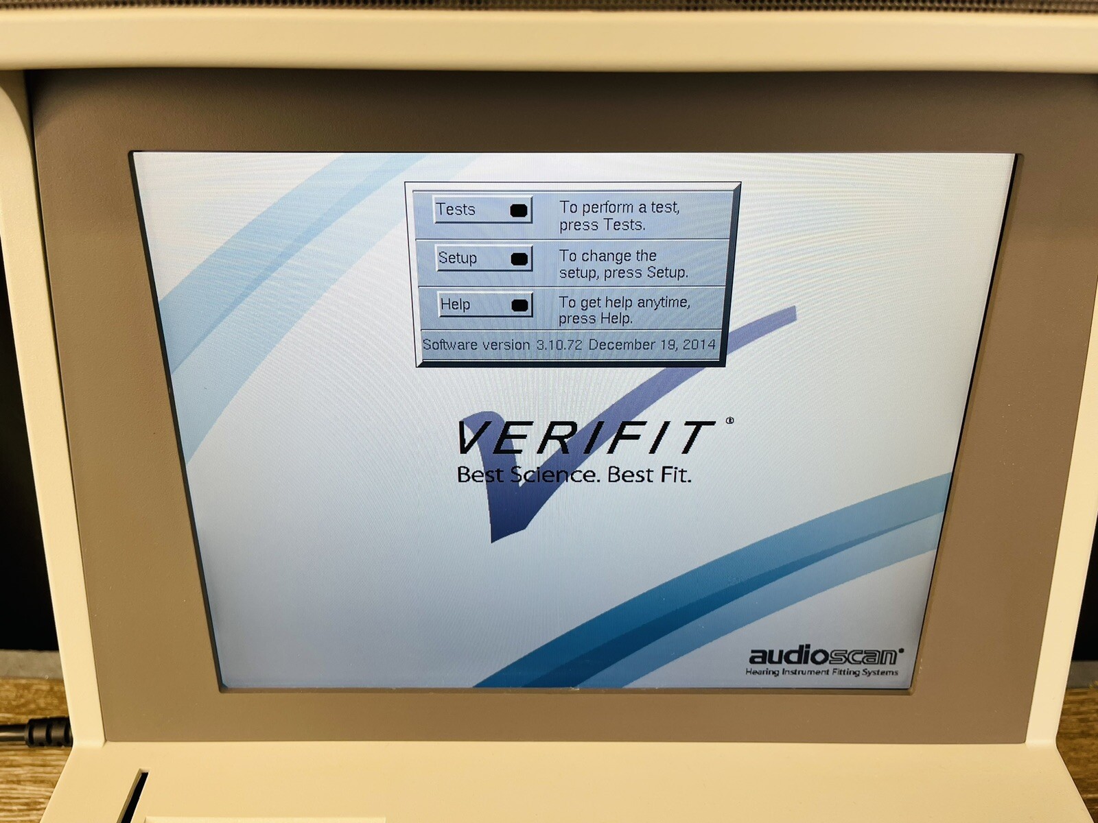 Audioscan Verifit Model VF-1 Real-Ear Hearing Aid Analyzer w/ Battery ...