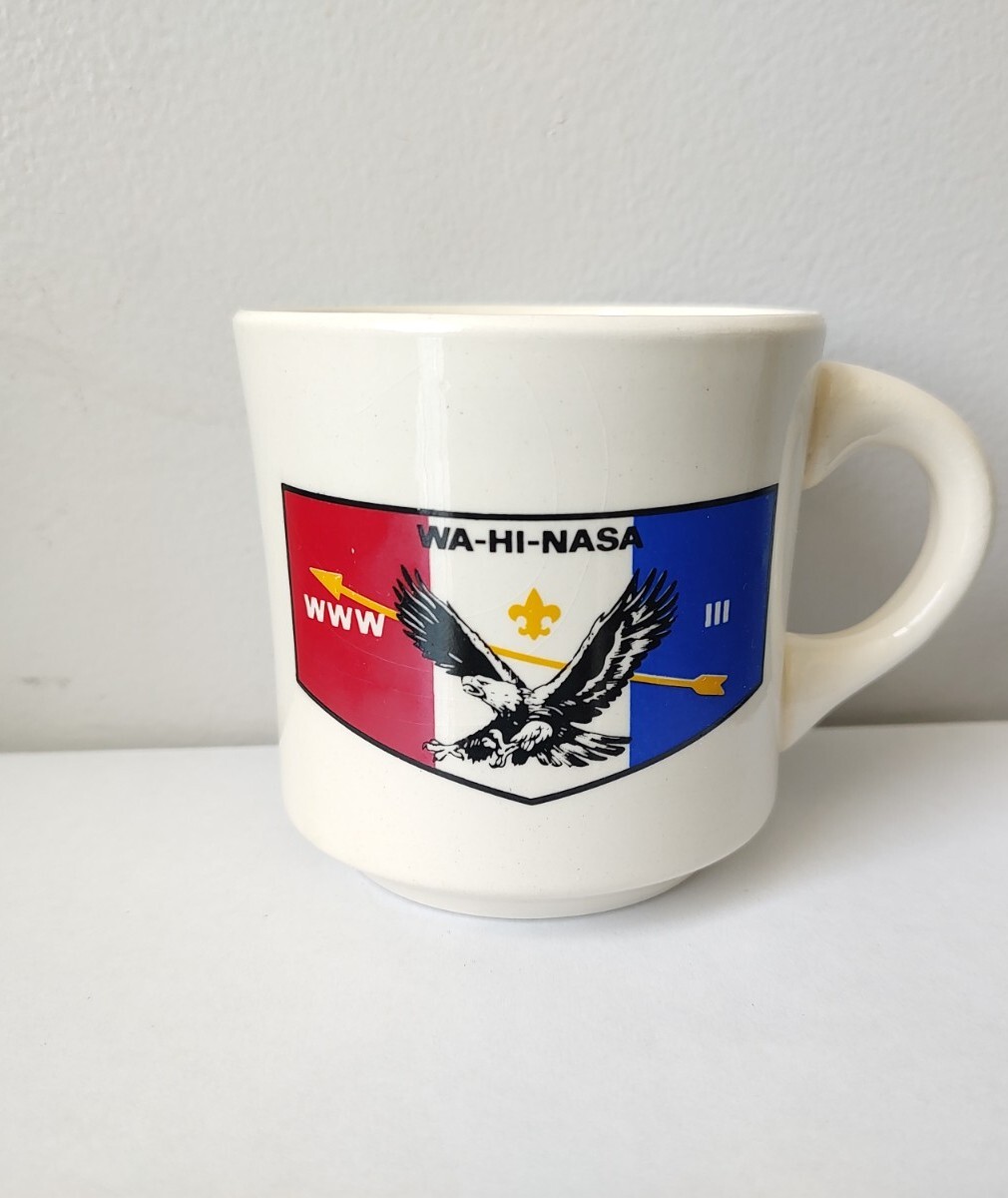 Vintage Boy Scouts of America Coffee cup mug BSA WA HI NASA | eBay