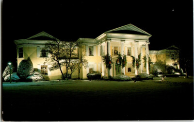 Ogleby Mansion Festival of Lights postcard Wheeling, West Virginia | eBay