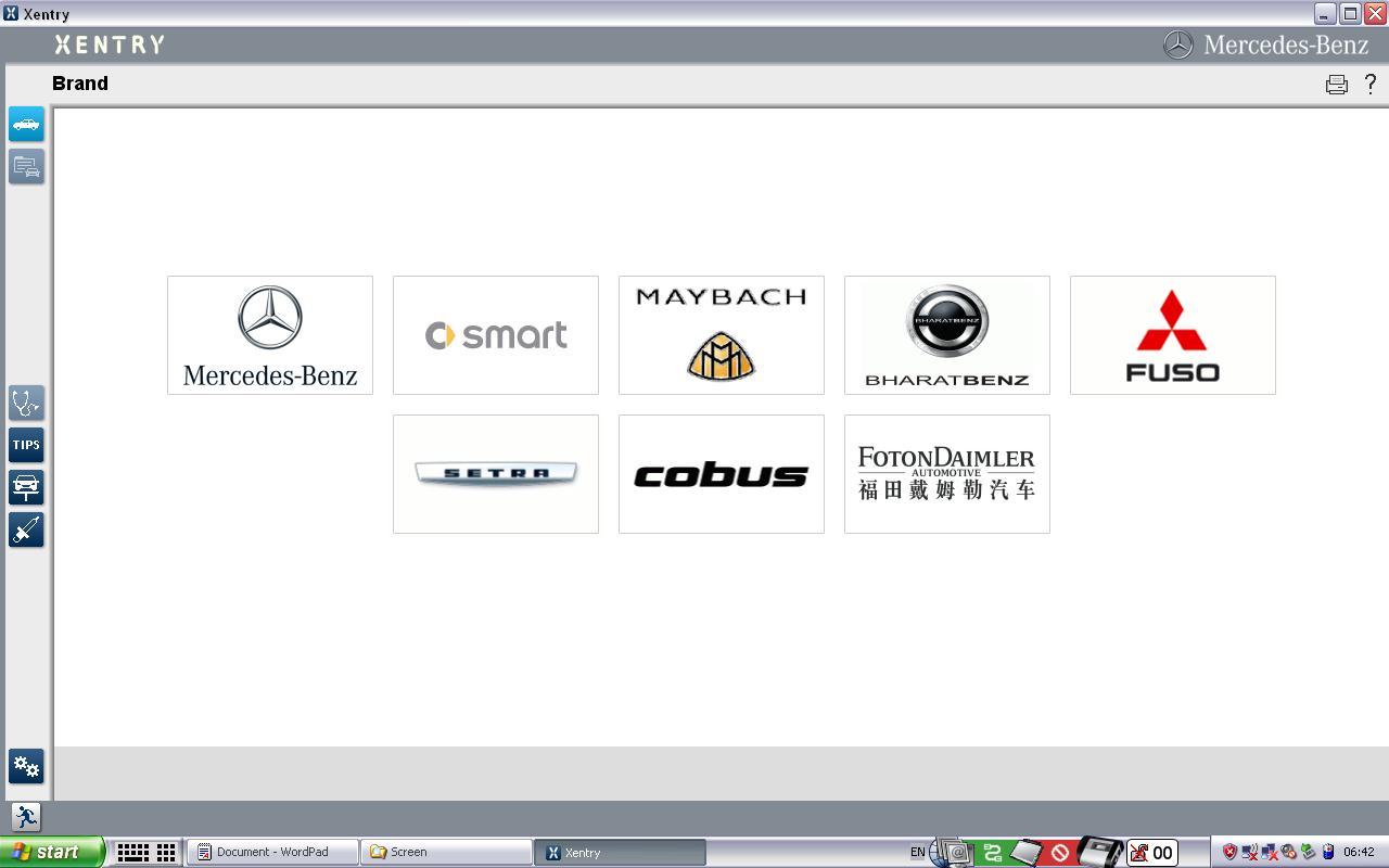 Mercedes BENZ SD C4 SDS 2023.09 Xentry DAS WIS EPC DTS Monaco i5/i7 ...