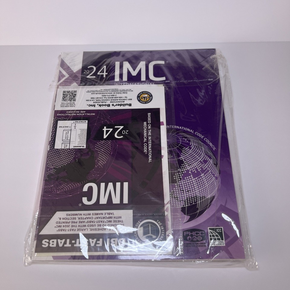 2024 IMC International Mechanical Code 2024 Fast Free shipping | eBay