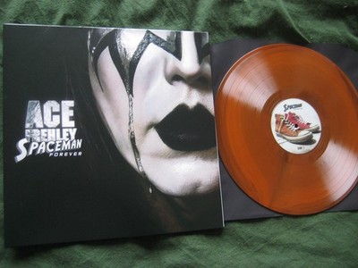 1LP - KISS -ACE FREHLEY - "SPACEMAN FOREVER" - ORANGE MARBLED VINYL | eBay