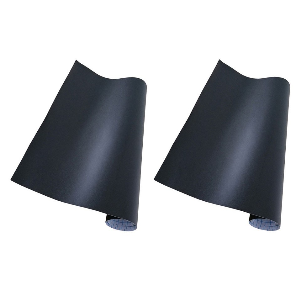 2Pcs 45x200cm DIY Chalkboard Sticker Removable Blackboard Wall Decal ...