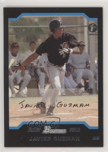 2004 Bowman First Year 1st Edition Javier Guzman #220 0t2 | eBay UK