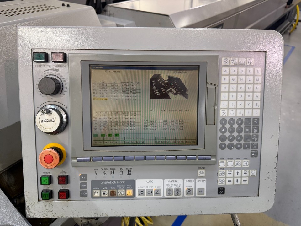 CITIZEN C16 VI (1M6) Swiss Type CNC Lathe 2005-CAV mag, HP cool, long ...