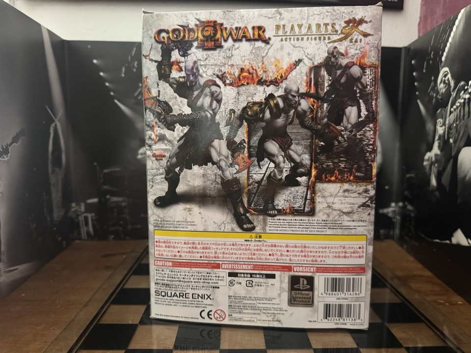 Play Arts Kai God Of War Kratos complete | eBay