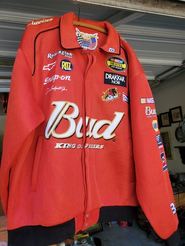 NASCAR Bud Racing Jacket Coat 6XL New Not Worn Jeff Hamilton Collection ...