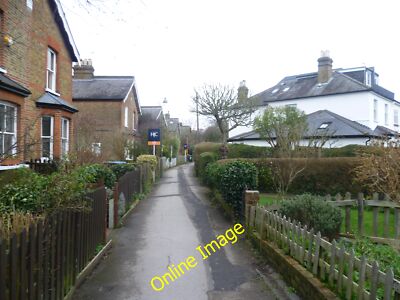 Photo 6x4 Church Walk, Thames Ditton Surbiton Church Walk, which leads ...