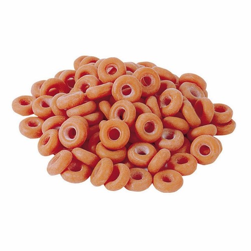 100 RINGS TAIL DOCK ING Lambing Sheep Lamb Lambing Rubber Orange Cas ...