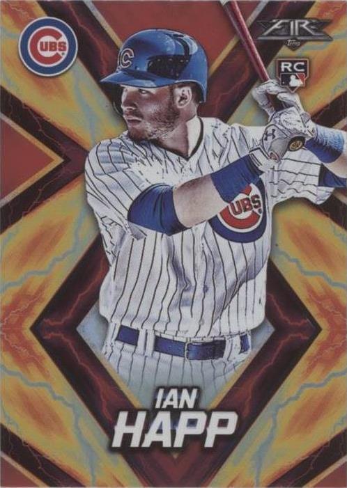 2017 Topps Fire - Ian Happ #96 Red Flame (RC) for sale online | eBay