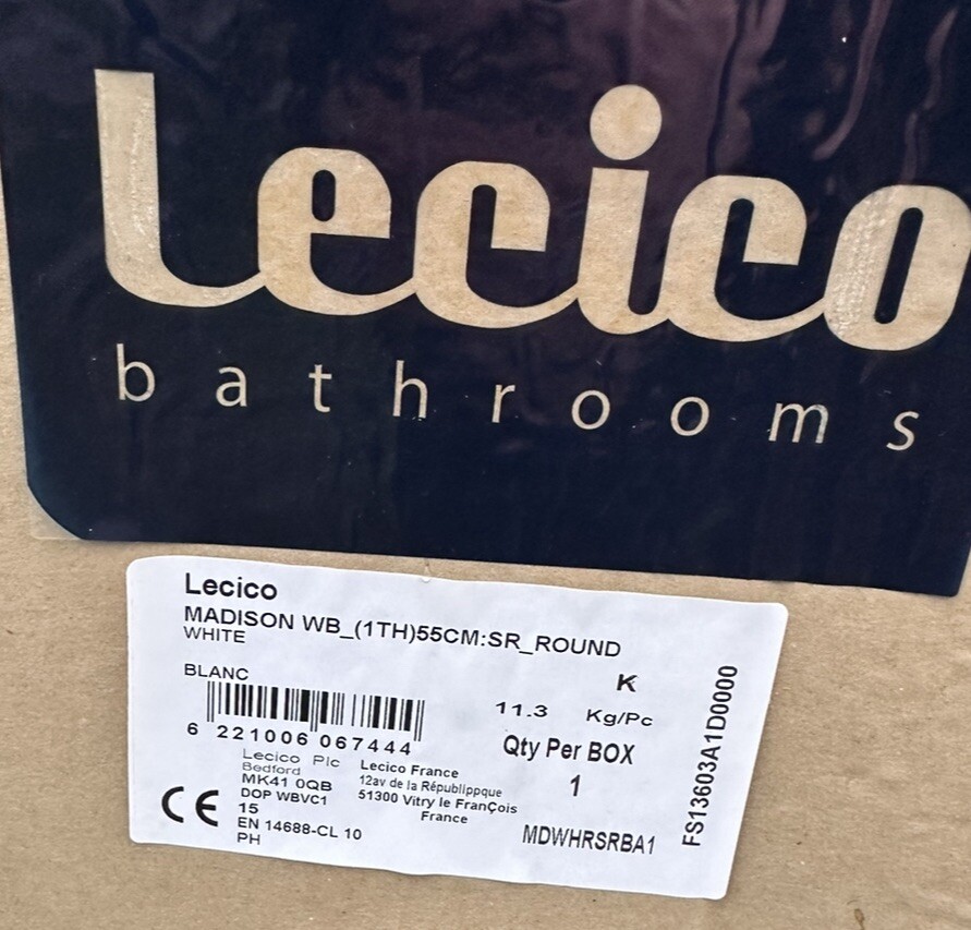 Lecico Logo Lecico White Abbey Close Couple Toilet Set Ideal